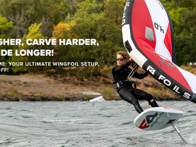 F4 Foils – Foils, Boards & Wings for Windfoil, Wingfoil, Surf Foiling